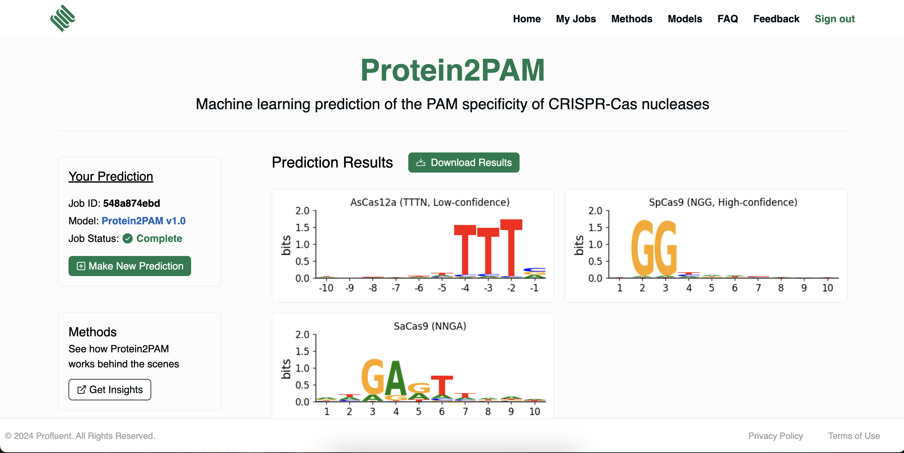 Protein2PAM